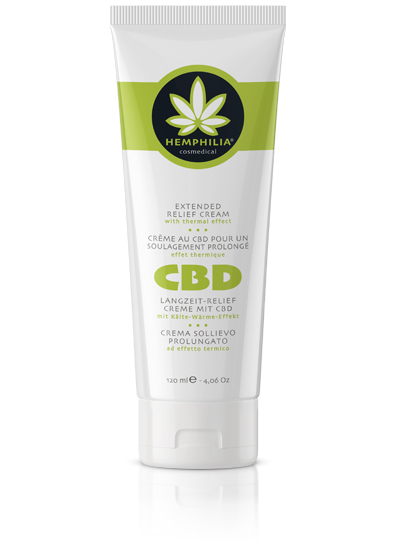 CBD EXTENDED RELIEF CREAM 120 ml | HEMPHILIA